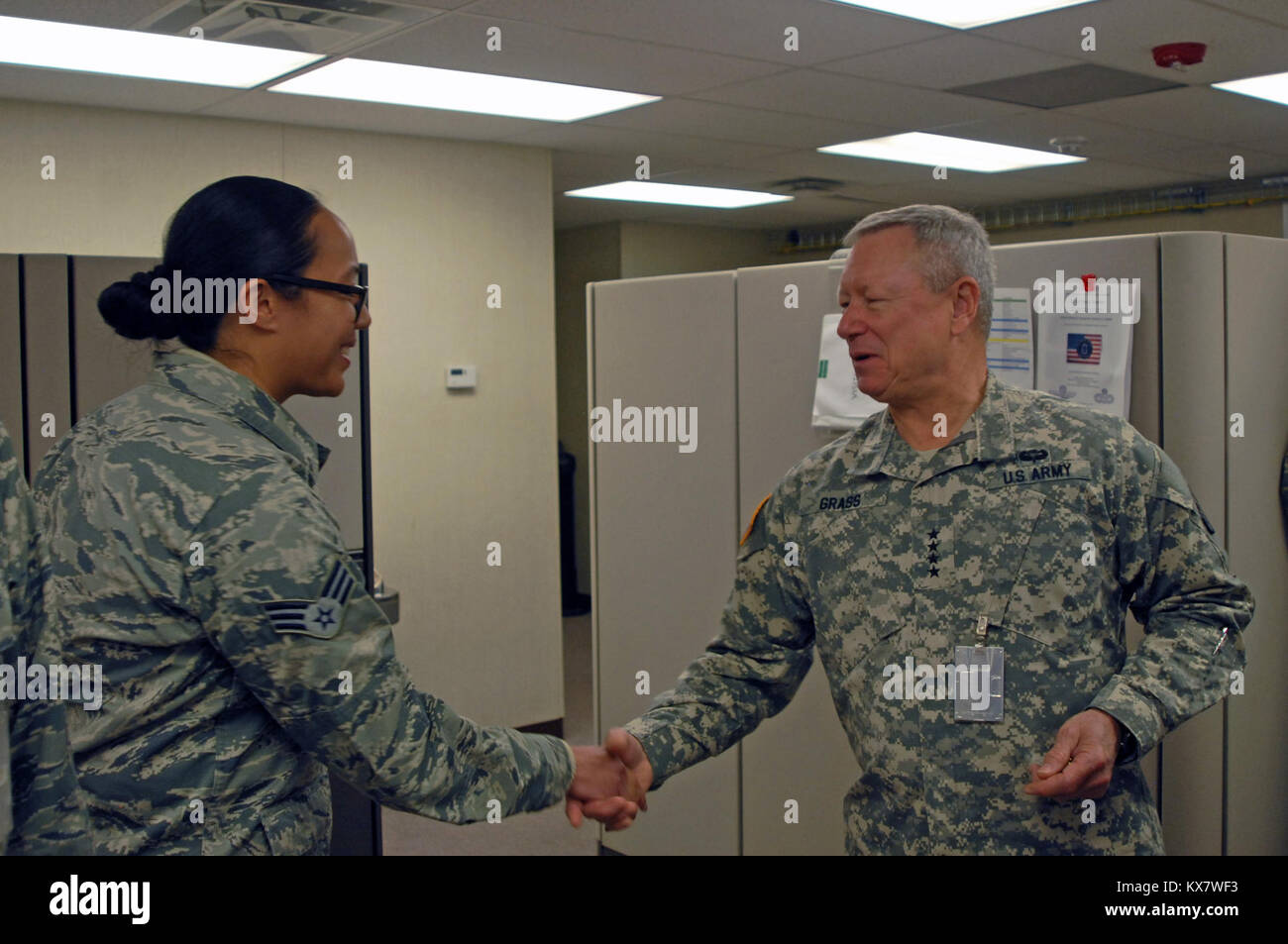 Army Gen. Frank Grass, chief of the National Guard Bureau, and his wife ...