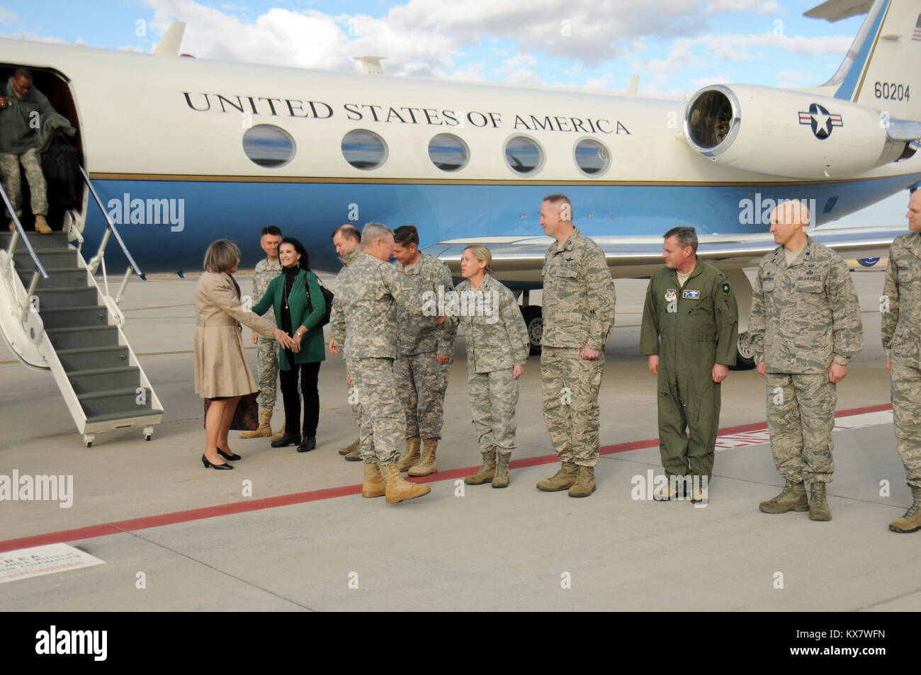 Army Gen. Frank Grass, chief of the National Guard Bureau, and his wife ...