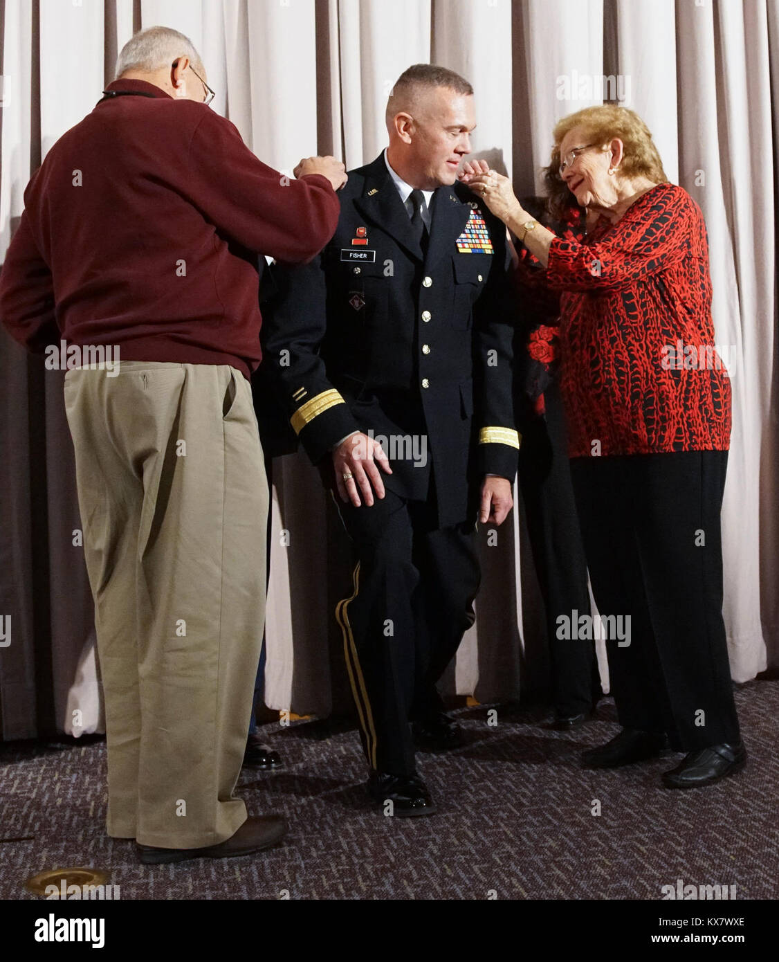 Brig. Gen. Thomas Fisher promotion ceremony 11-5-16 Stock Photo - Alamy