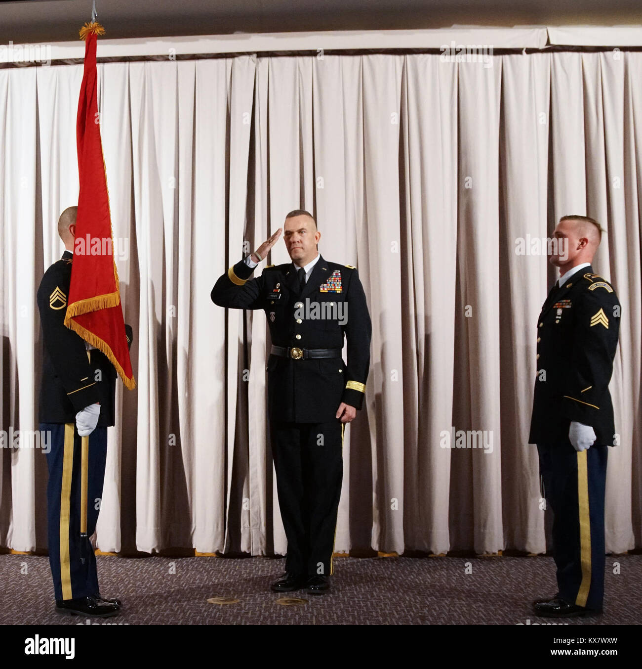 Brig. Gen. Thomas Fisher promotion ceremony 11-5-16 Stock Photo - Alamy