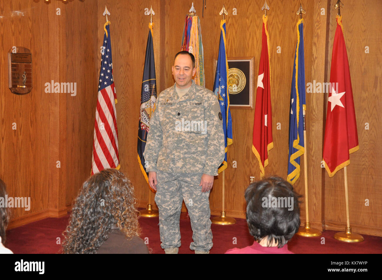 Lt. Col. James Montoya promoted to the rank of colonel Thursday, Jan. 8 ...
