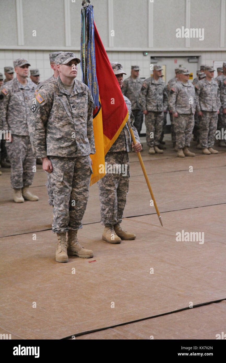 US Army National Guard change of command ceremony Stock Photo - Alamy