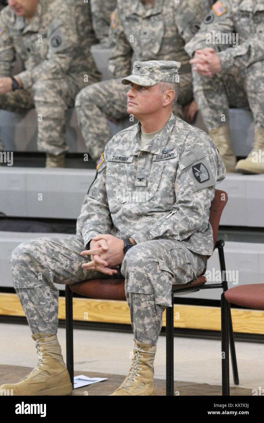 US Army National Guard change of command ceremony Stock Photo - Alamy