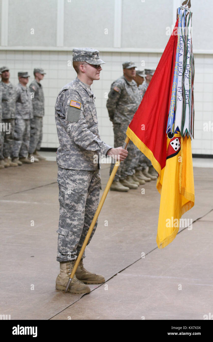 US Army National Guard change of command ceremony Stock Photo - Alamy