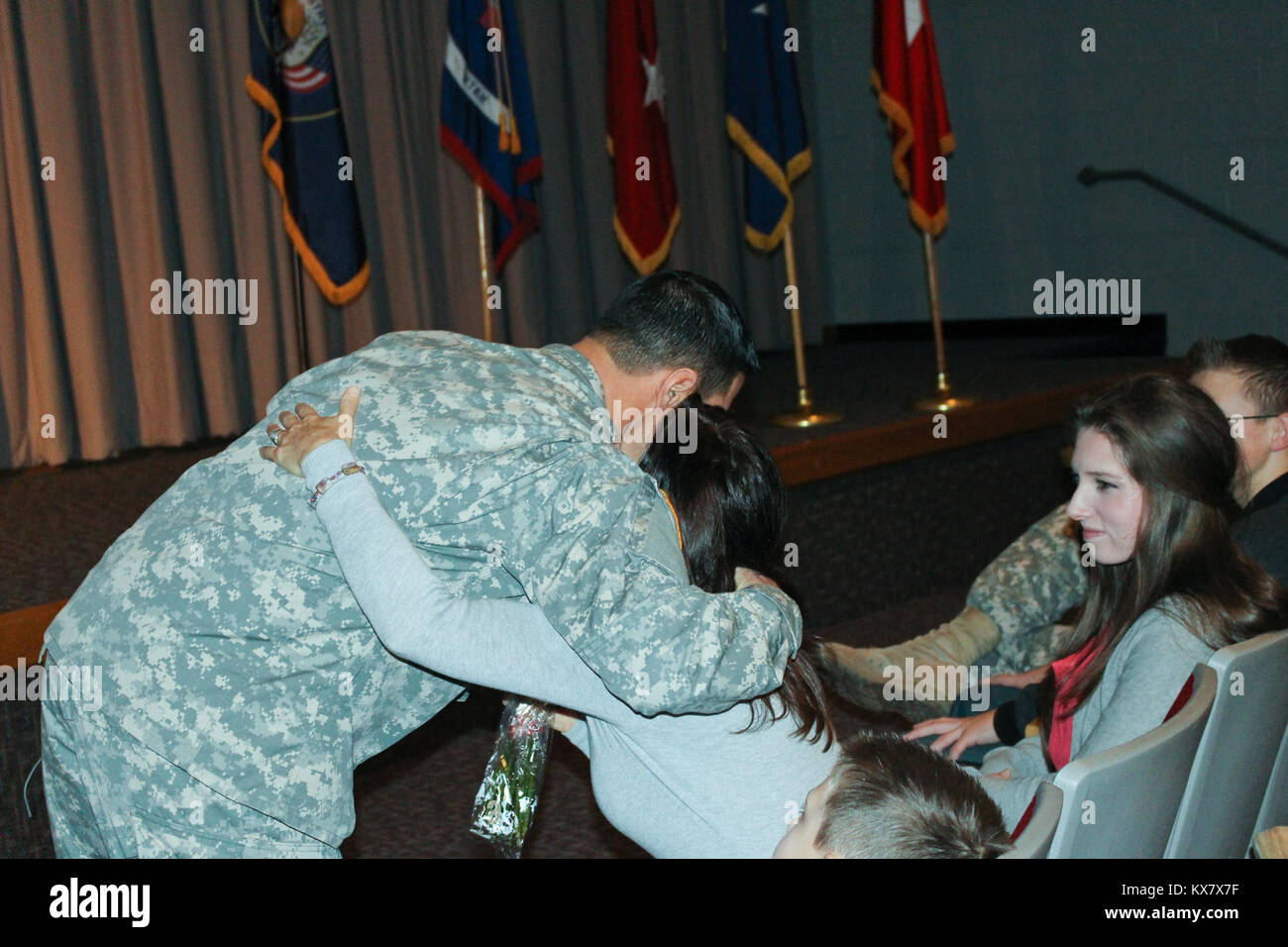 US Army National Guard change of command ceremony Stock Photo - Alamy