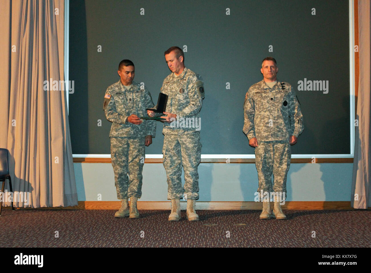 US Army National Guard change of command ceremony Stock Photo - Alamy