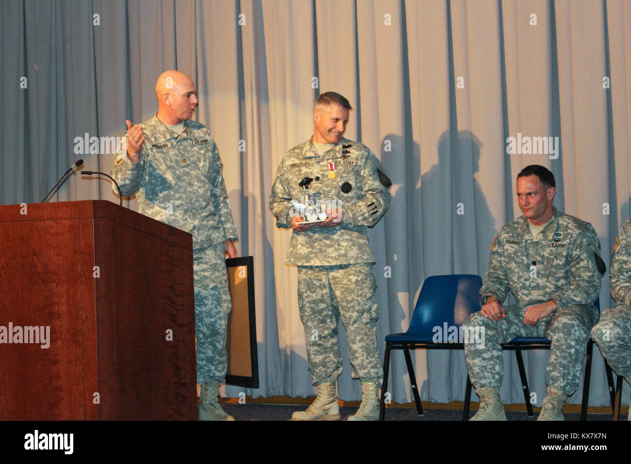 US Army National Guard change of command ceremony Stock Photo - Alamy