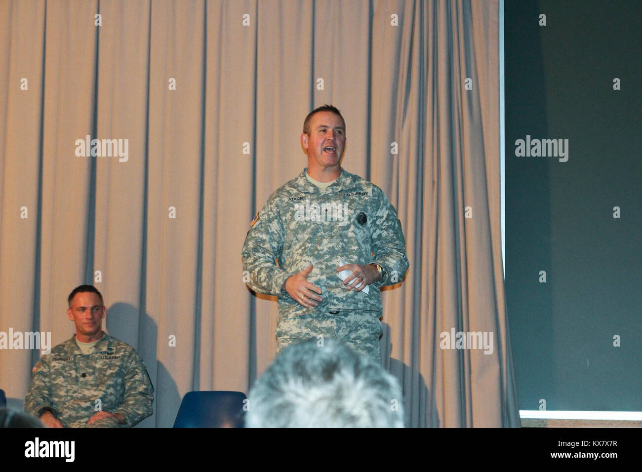 US Army National Guard change of command ceremony Stock Photo - Alamy