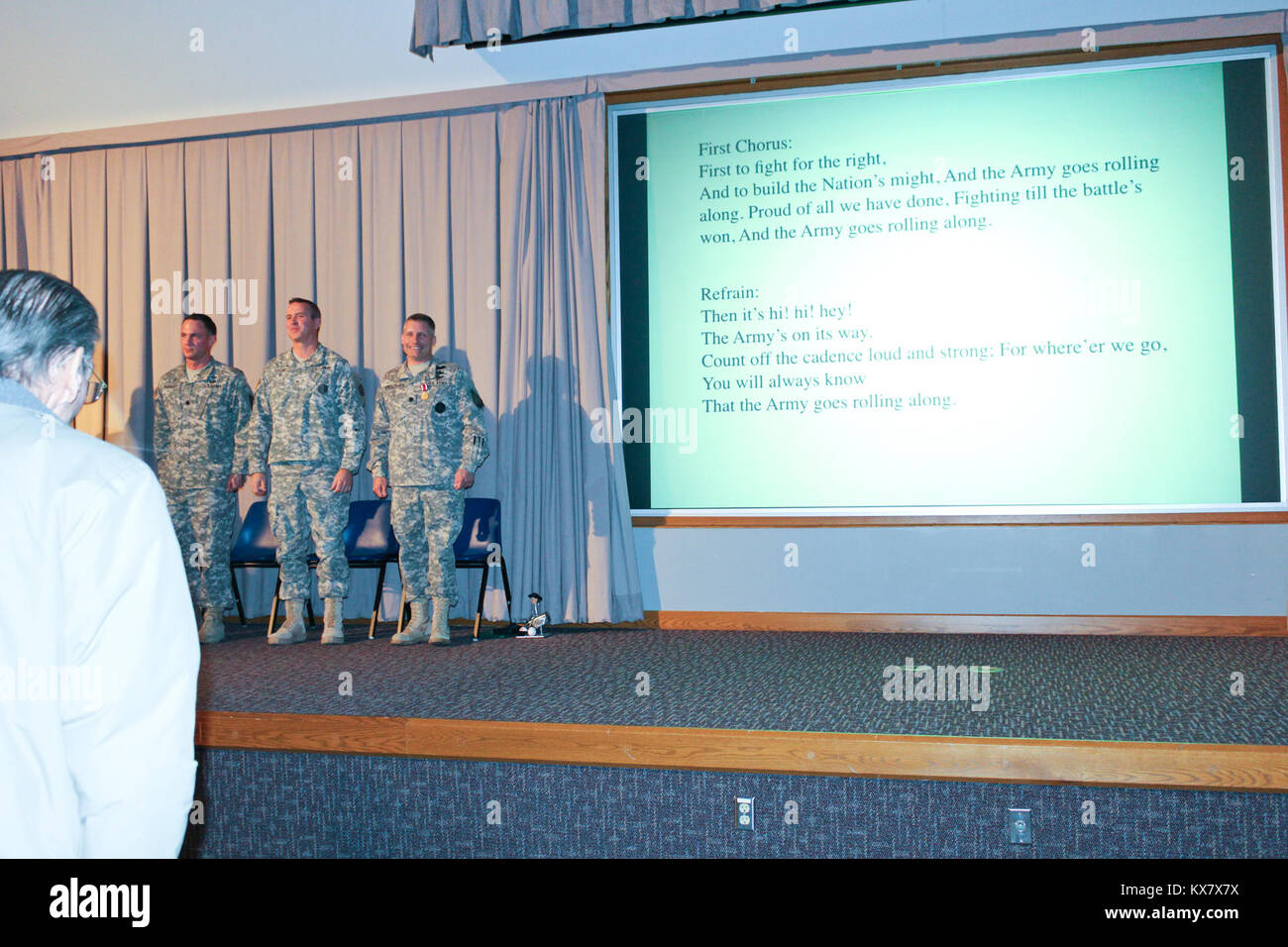 US Army National Guard change of command ceremony Stock Photo - Alamy
