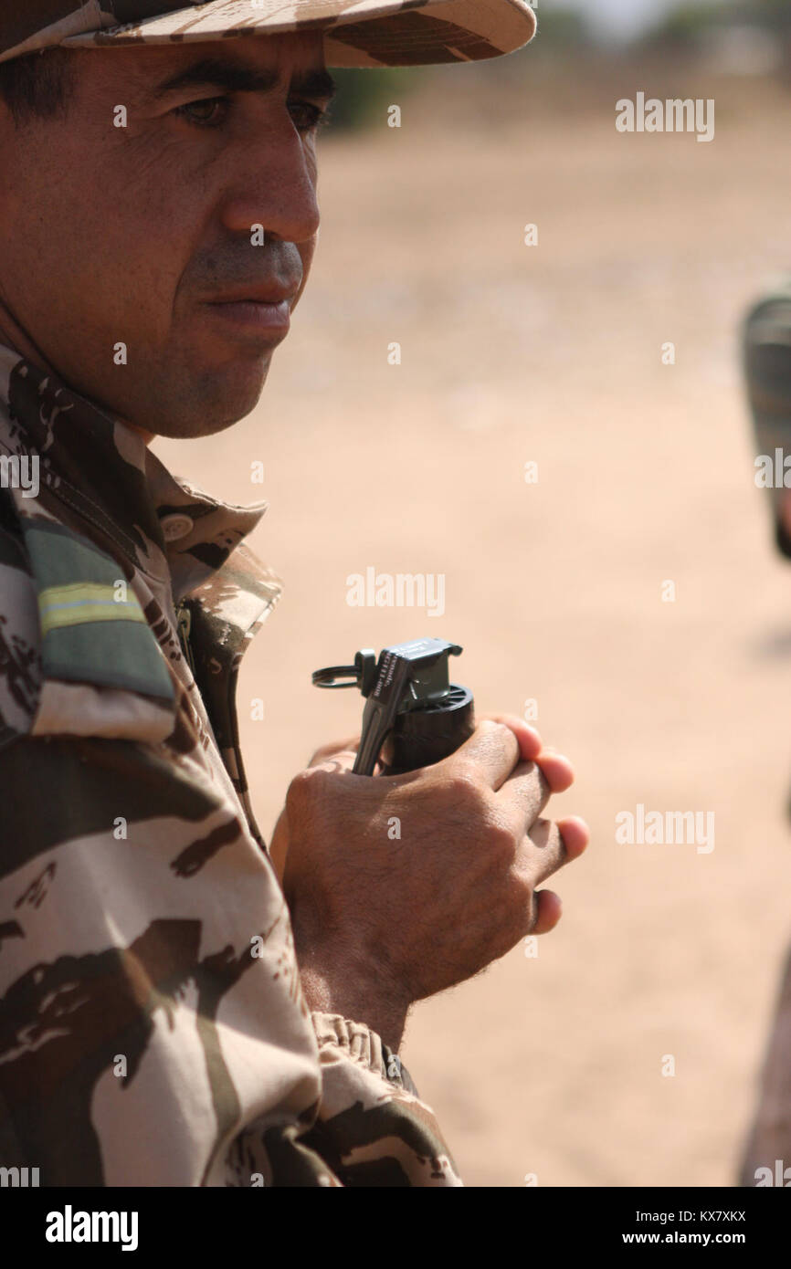 Marines, Moroccan soldiers train on non-lethal tactics, weapons during ...