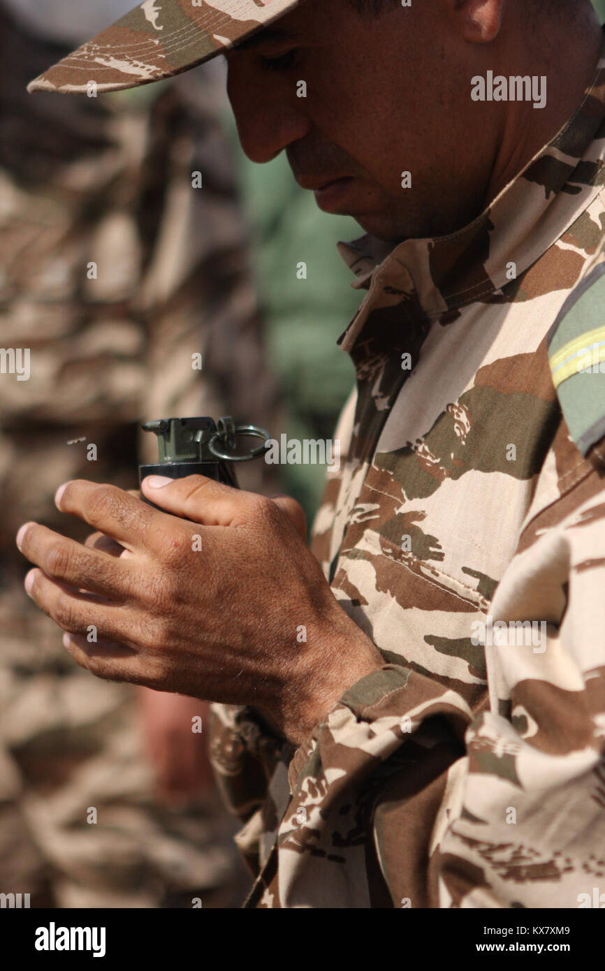 Marines, Moroccan soldiers train on non-lethal tactics, weapons during ...