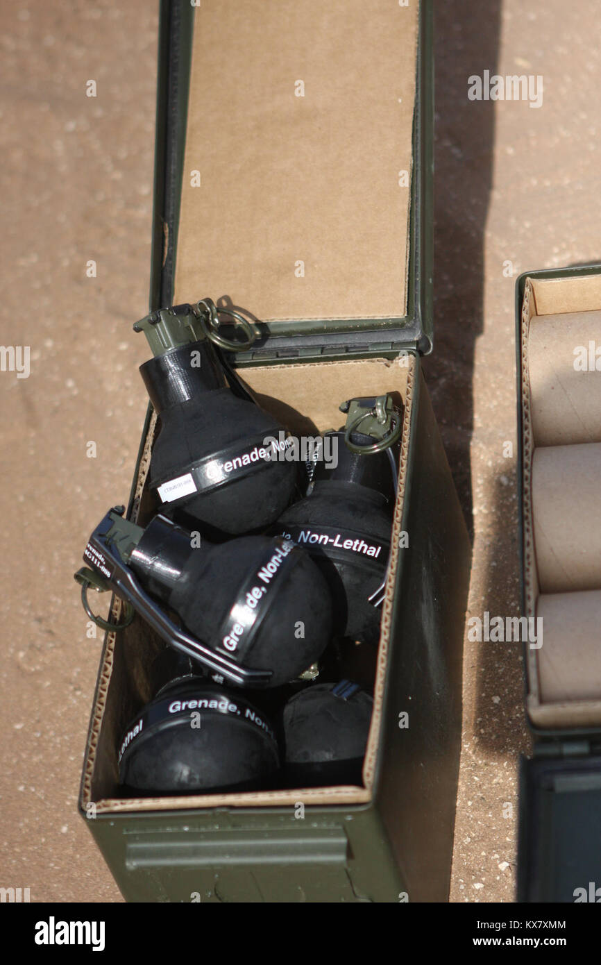 Marines, Moroccan soldiers train on non-lethal tactics, weapons during ...