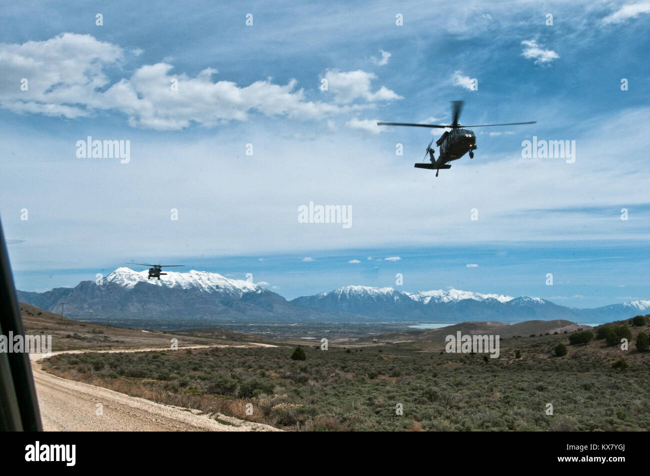 US Army National Guard carrying out various tasks including military ...