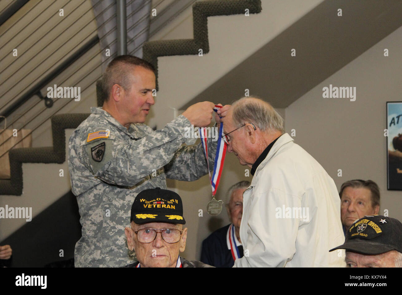 Veterans from WWII, Korean War, Vietnam War, and the current GWOT were ...