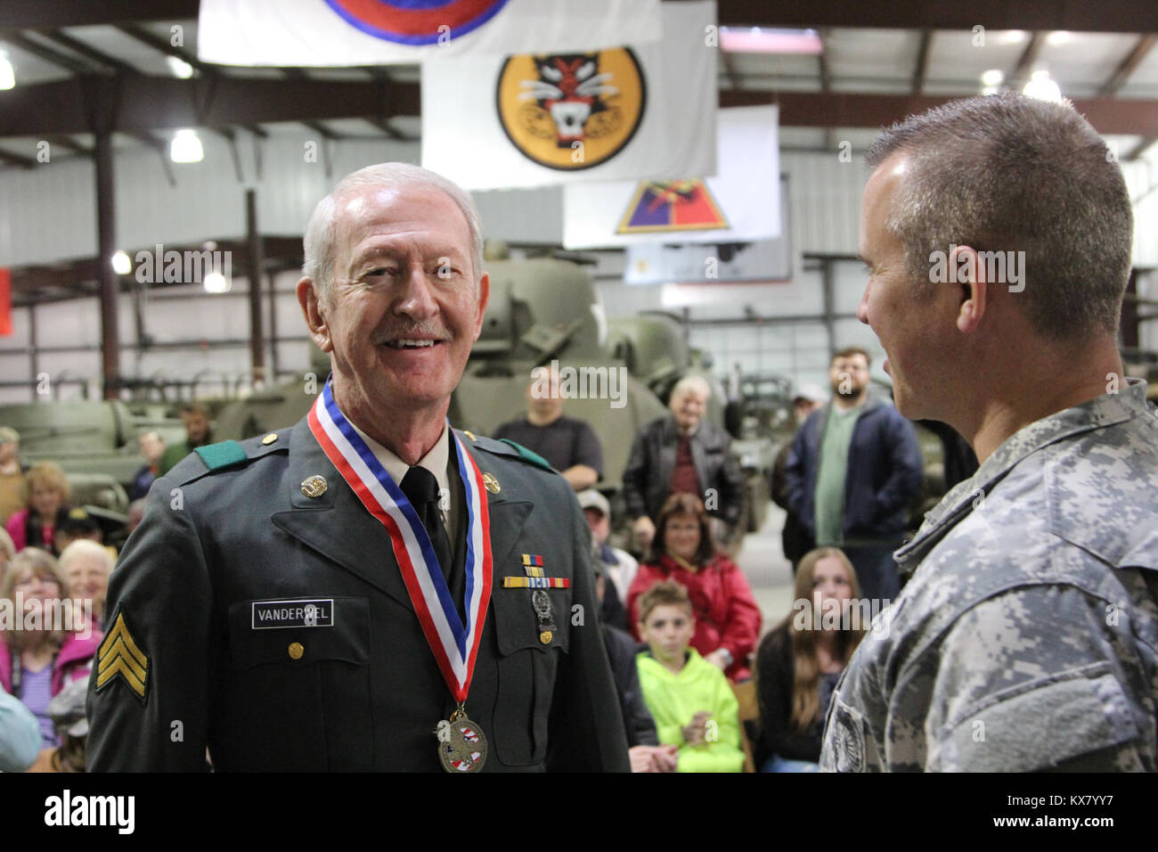 Veterans from WWII, Korean War, Vietnam War, and the current GWOT were ...