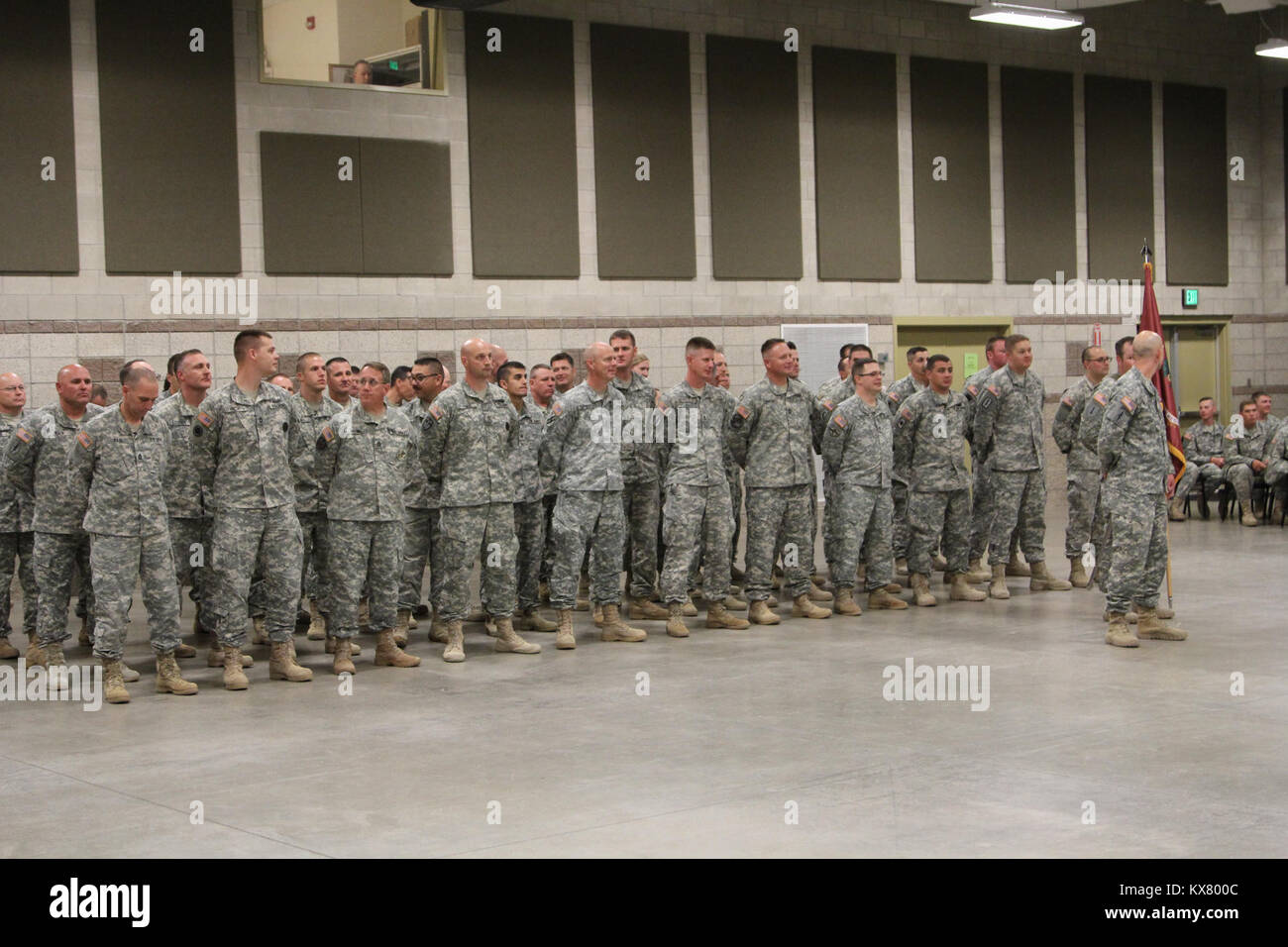 The 640th Regiment conducted change of responsibility where Command Sgt ...