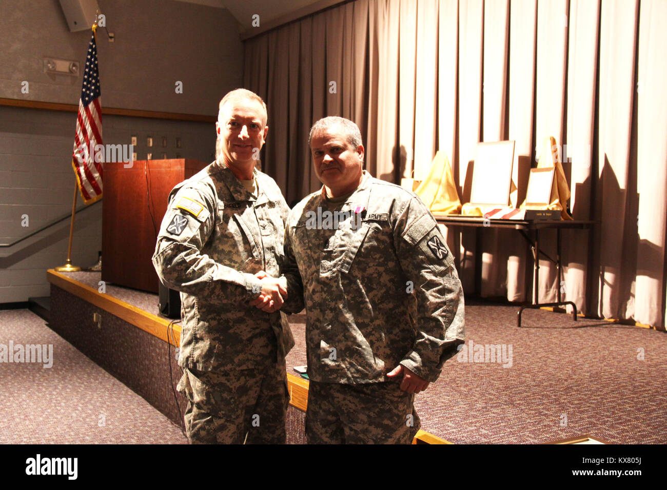 Retirement ceremony for Sergeant Major Stephan P. Vogl held in the Utah ...