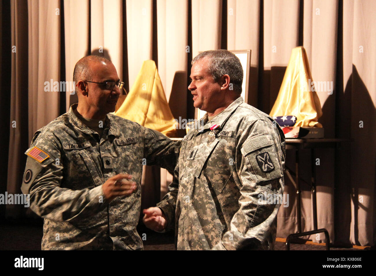 Retirement ceremony for Sergeant Major Stephan P. Vogl held in the Utah ...