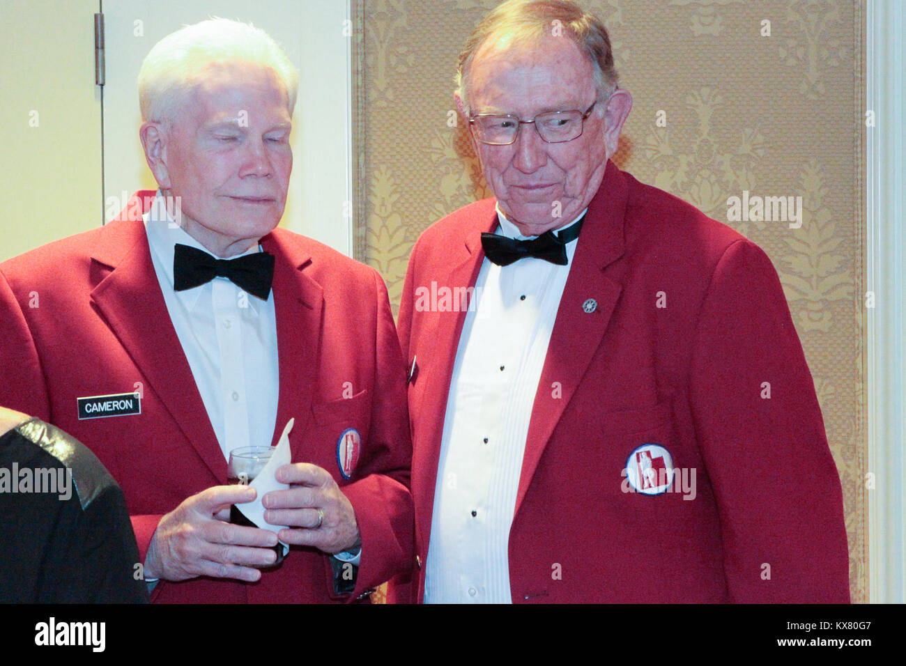 US Army National Guard awards presentation ceremony. Bronze Minuteman ...