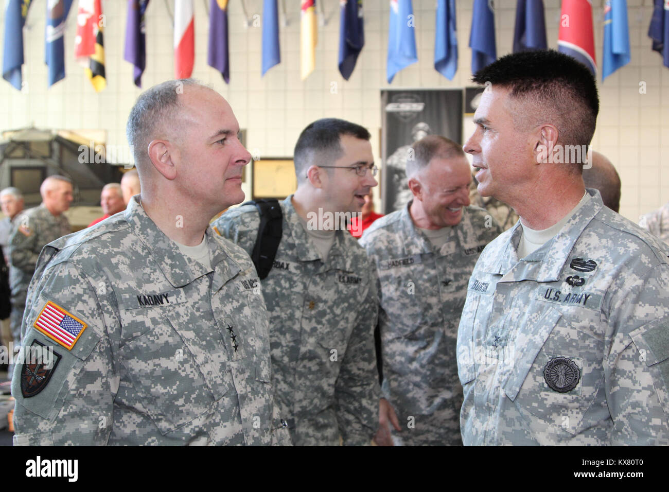 Lt. Gen. Timothy Kadavy, Director of the Army National Guard, visited ...