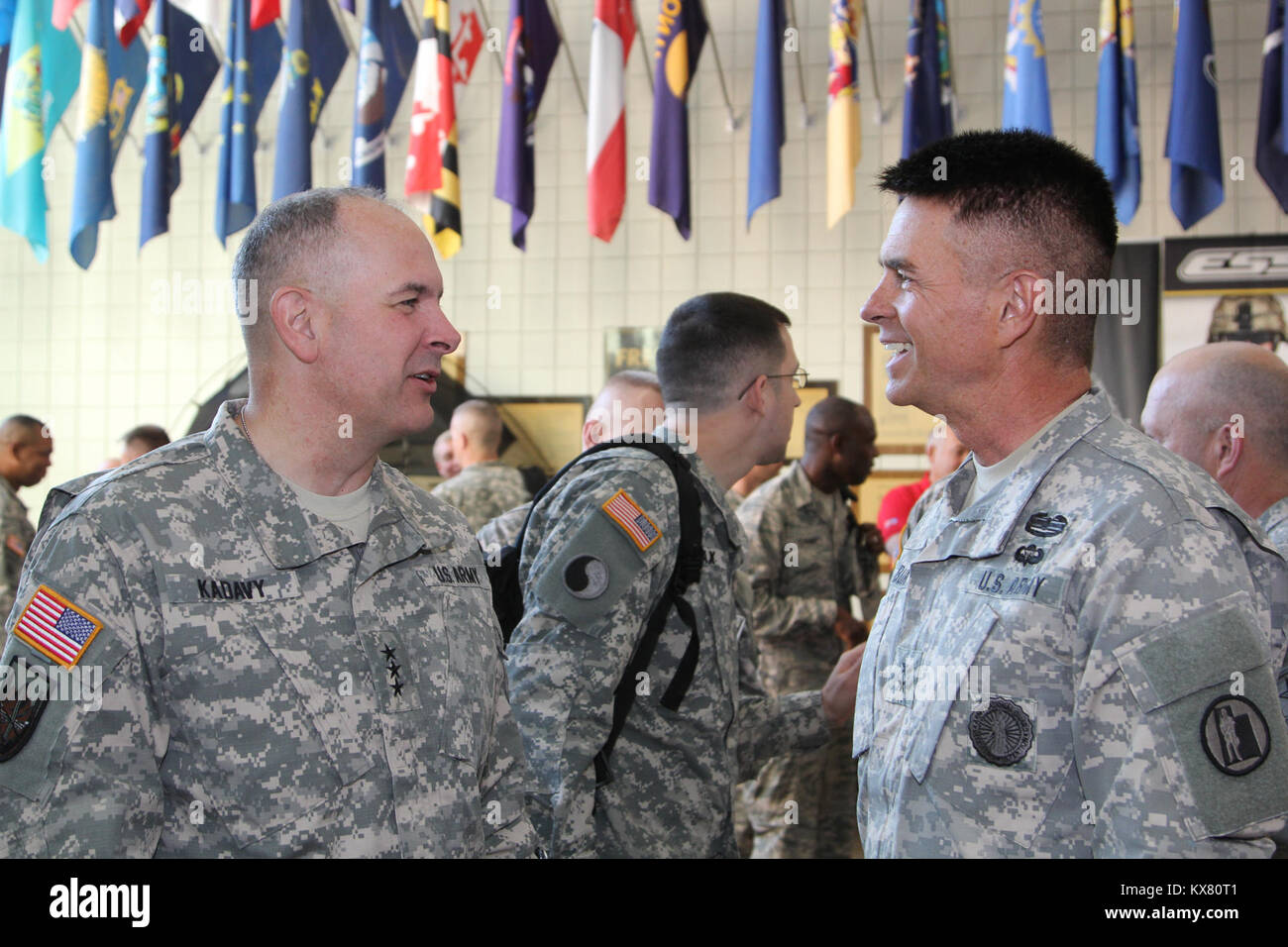 Lt. Gen. Timothy Kadavy, Director of the Army National Guard, visited ...