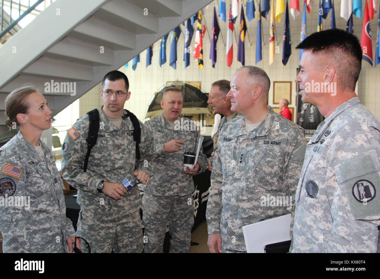 Lt. Gen. Timothy Kadavy, Director of the Army National Guard, visited ...