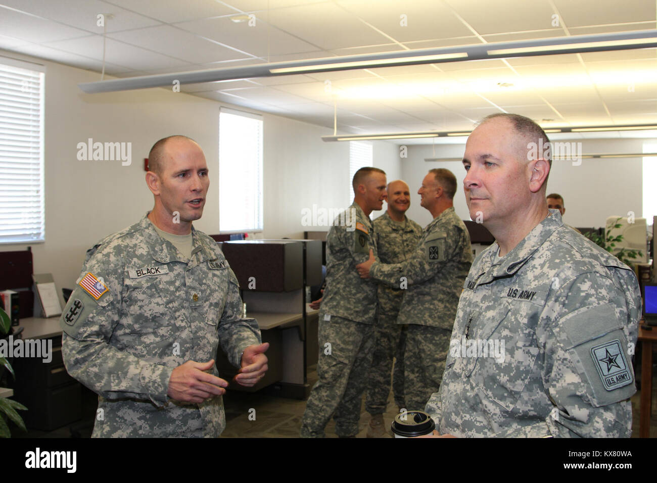 Lt. Gen. Timothy Kadavy, Director of the Army National Guard, visited ...