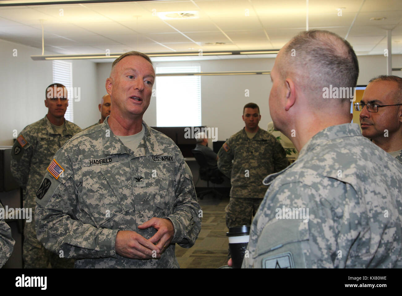 Lt. Gen. Timothy Kadavy, Director of the Army National Guard, visited ...