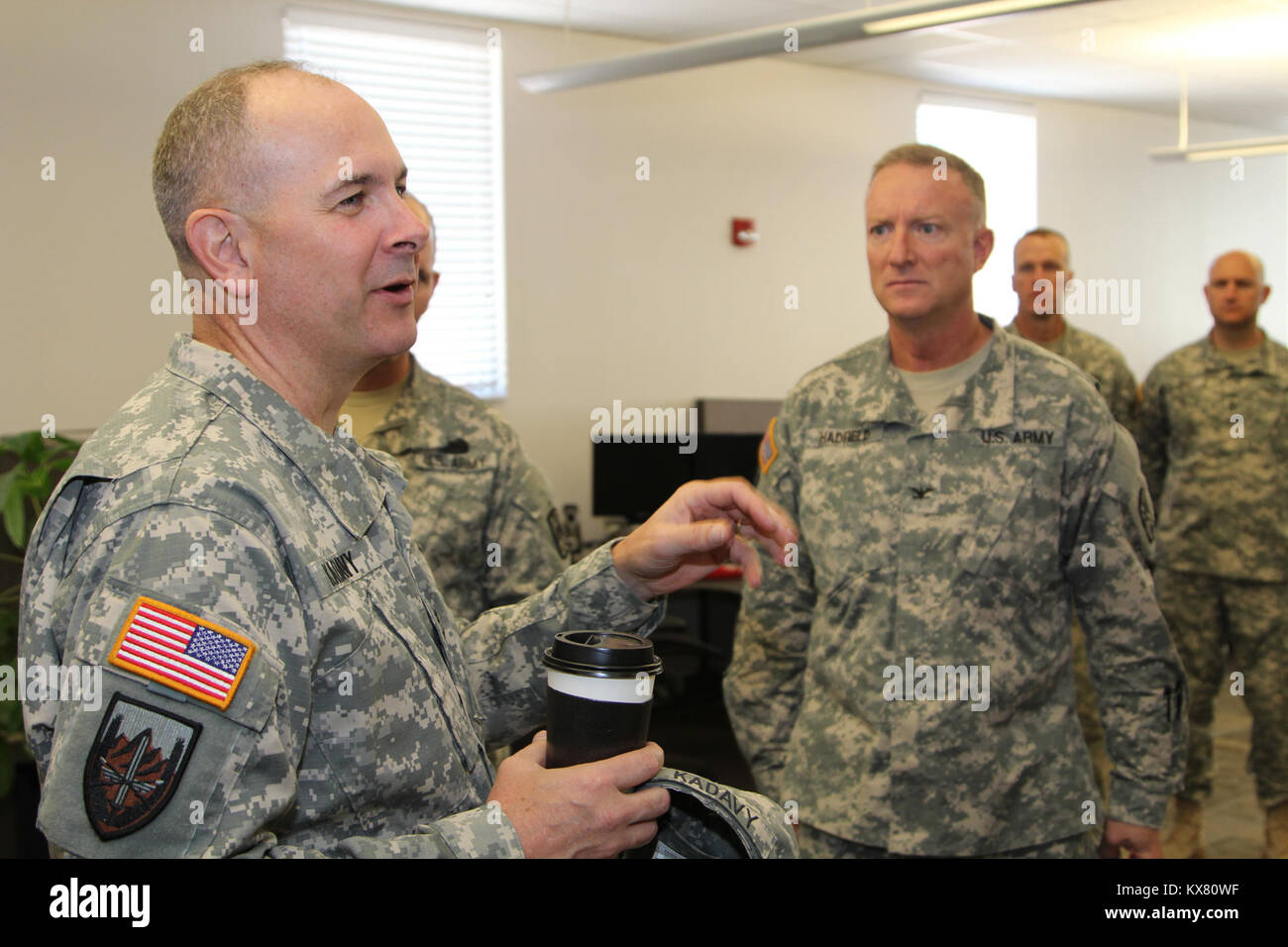 Lt. Gen. Timothy Kadavy, Director of the Army National Guard, visited ...