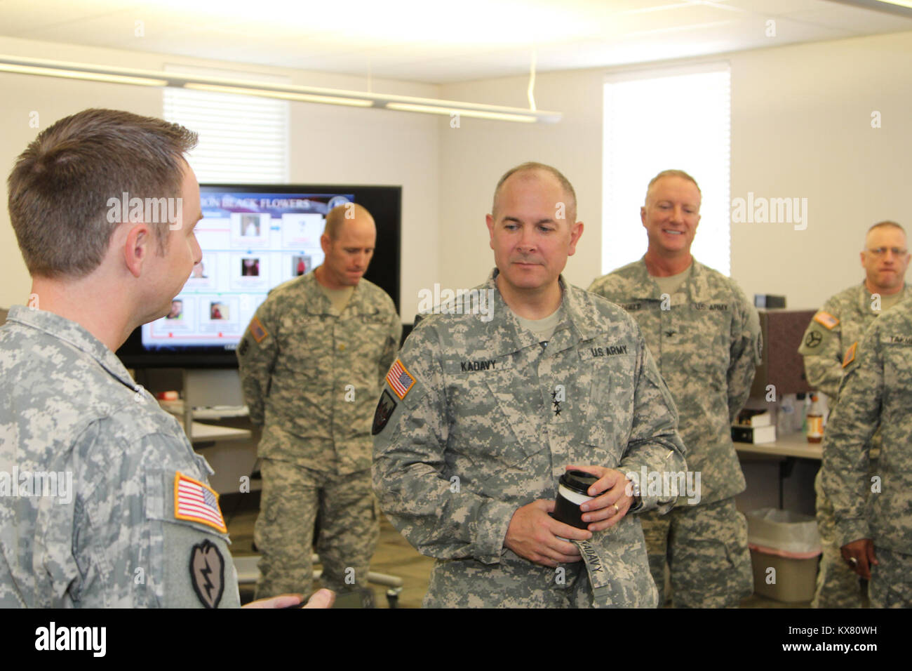 Lt. Gen. Timothy Kadavy, Director of the Army National Guard, visited ...