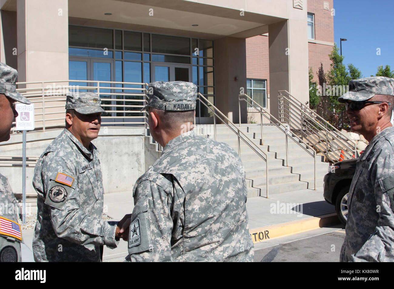 Lt. Gen. Timothy Kadavy, Director of the Army National Guard, visited ...