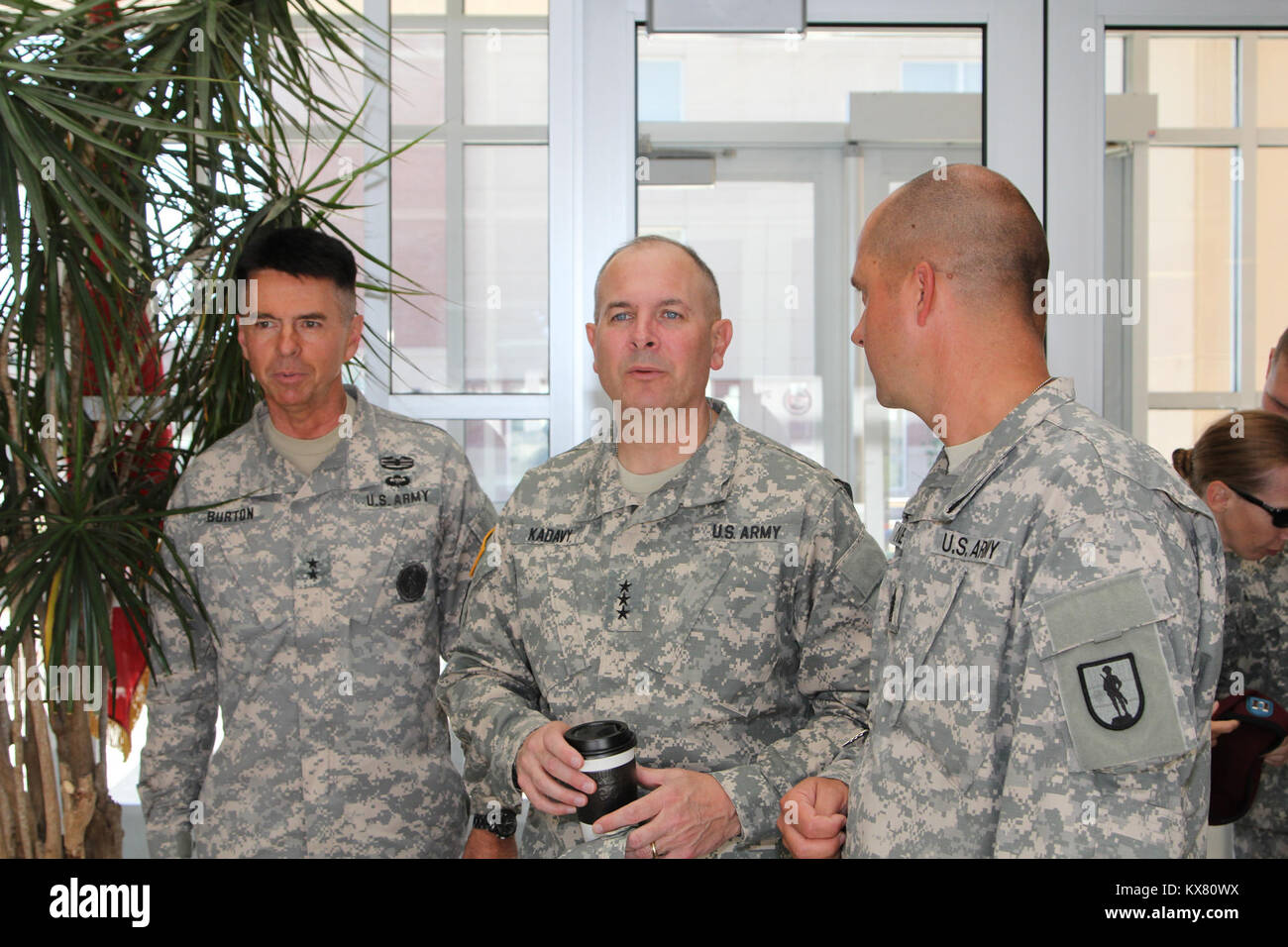 Lt. Gen. Timothy Kadavy, Director of the Army National Guard, visited ...