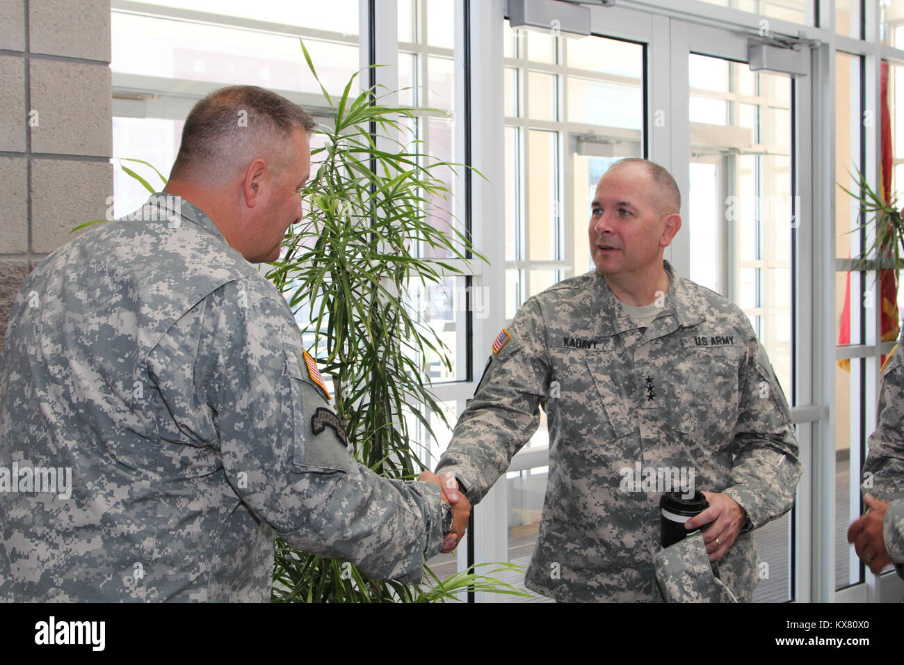 Lt. Gen. Timothy Kadavy, Director of the Army National Guard, visited ...