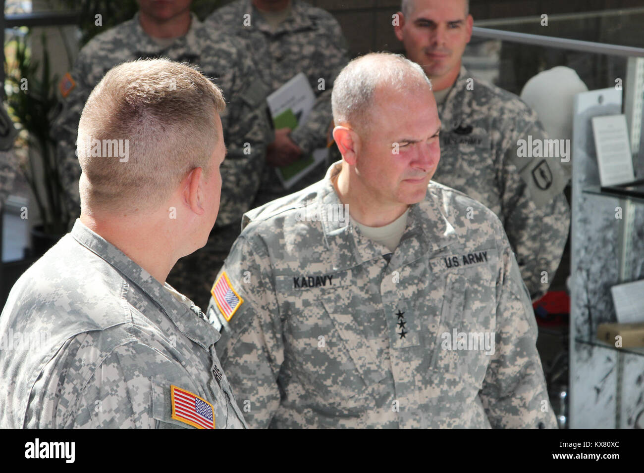 Lt. Gen. Timothy Kadavy, Director of the Army National Guard, visited ...