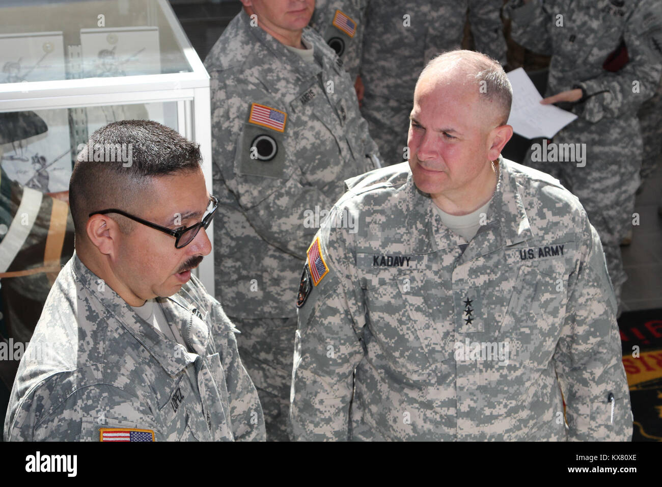 Lt. Gen. Timothy Kadavy, Director of the Army National Guard, visited ...