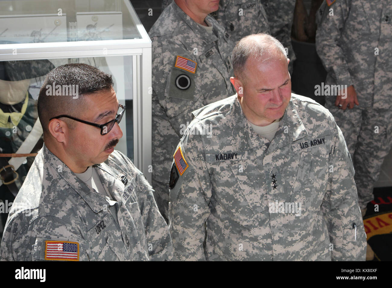 Lt. Gen. Timothy Kadavy, Director of the Army National Guard, visited ...
