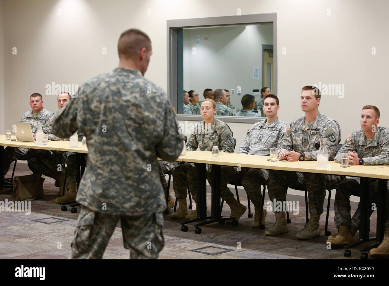 Enlisted Soldiers of the Utah Army National Guard gathered for a town ...