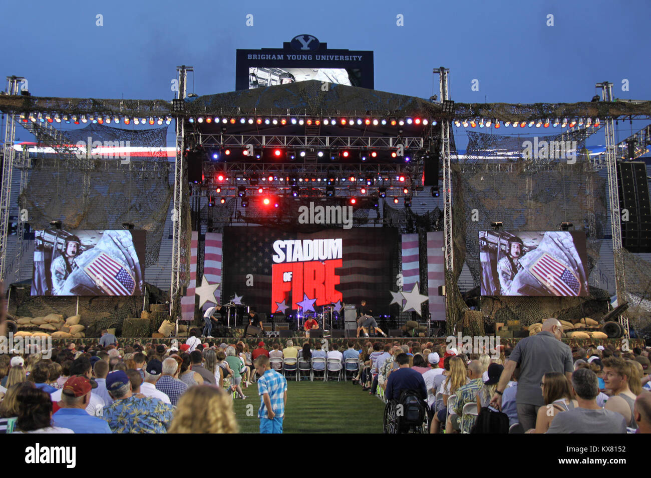 US Army National Guard perform ceremonial duties at celebration event ...