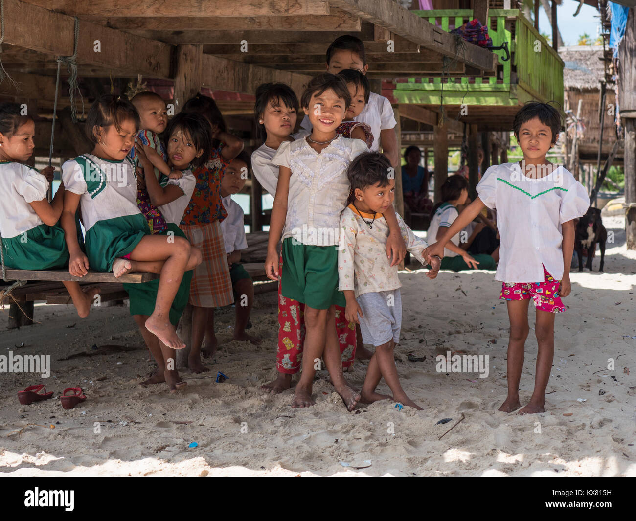 Sea gypsies, myanmar hi-res stock photography and images - Alamy