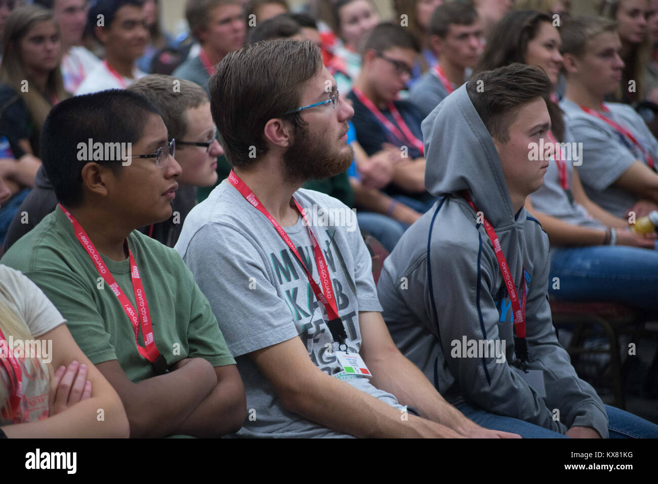 Brig. Gen. (Ret.) Jake Garn speaks with high school leaders ...