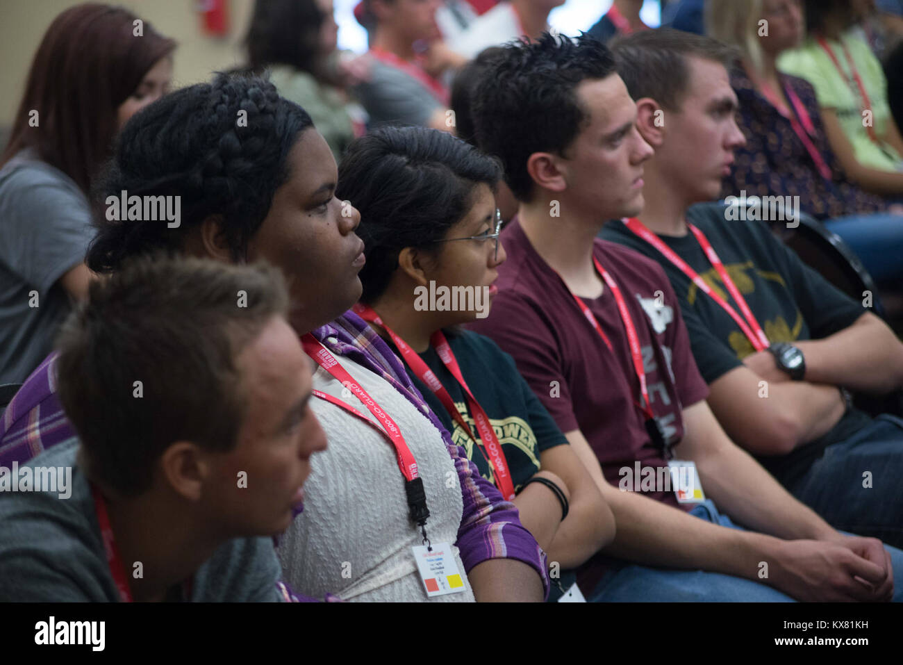 Brig. Gen. (Ret.) Jake Garn speaks with high school leaders ...