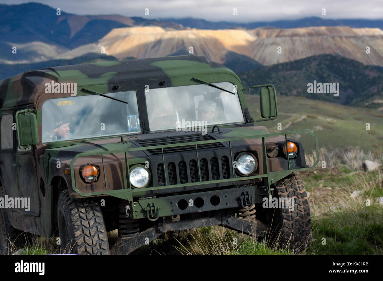 US Army National Guard carrying out various tasks including military ...