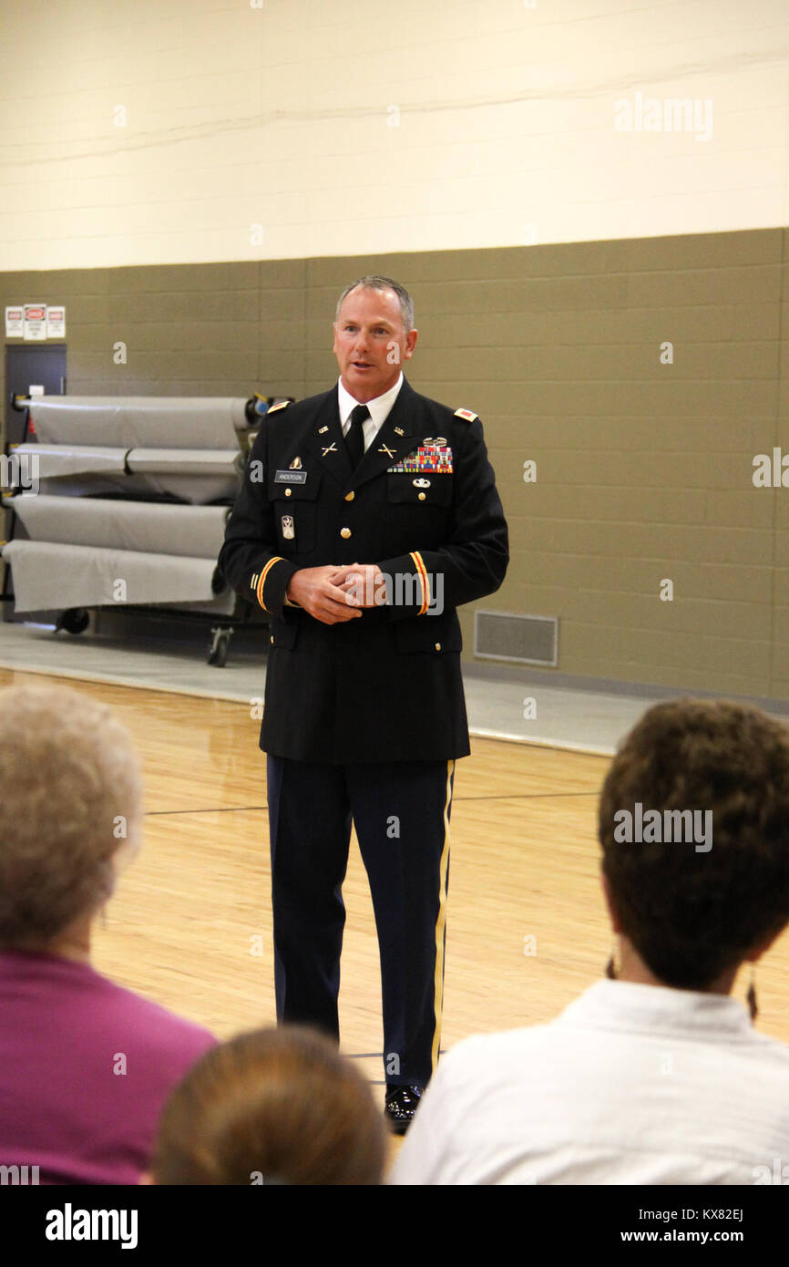 Utah Army National Guard Lt. Col. Brent F. Anderson, G3, Director of ...