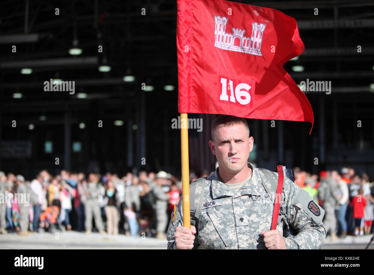 U.S. Army National Guard leaving for deployment with tearful goodbye ...