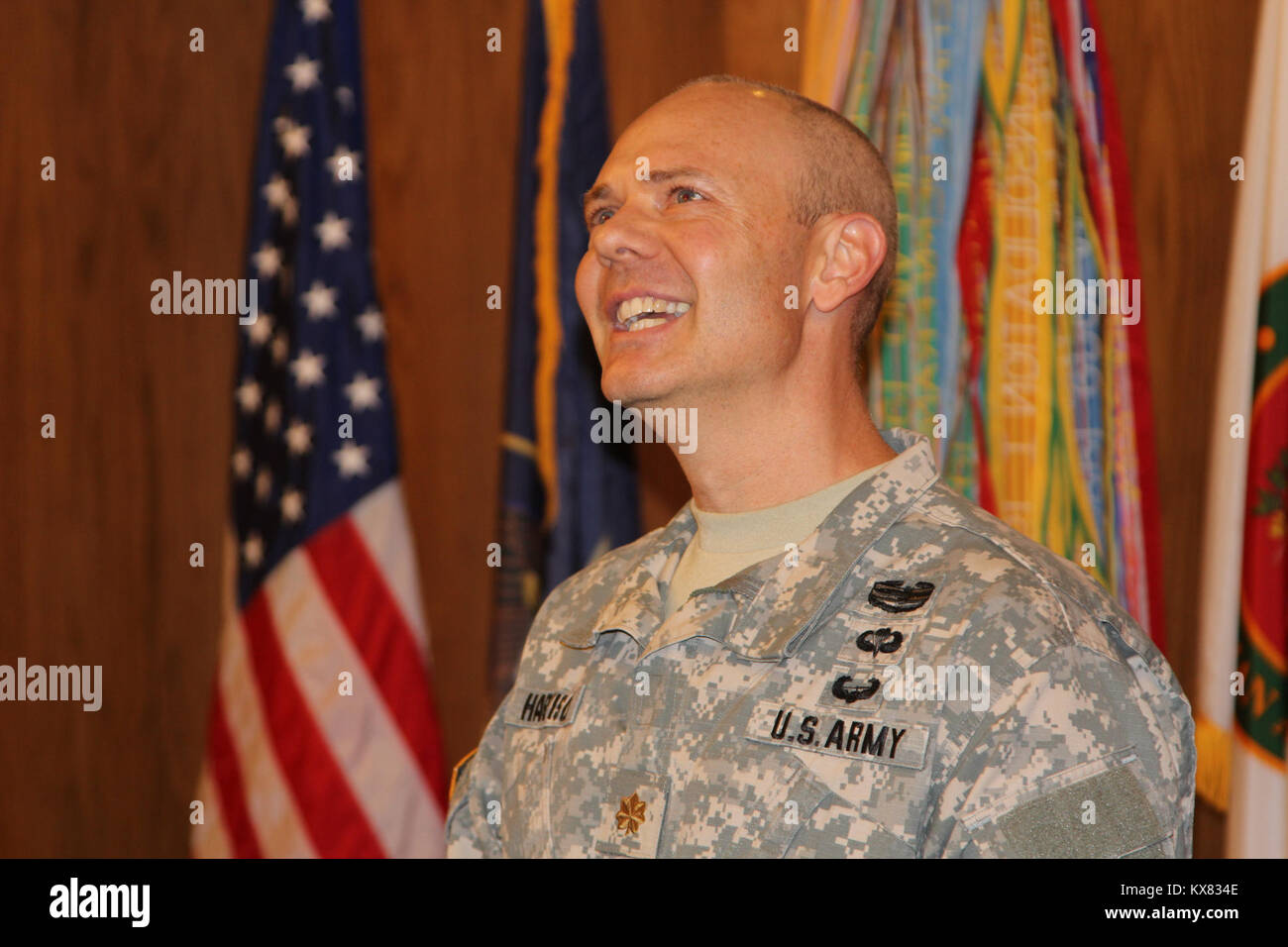 CPT Byron Harvison promoted to the grade of major in the Honorary ...