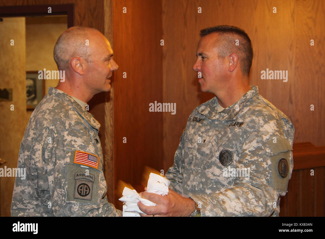 CPT Byron Harvison promoted to the grade of major in the Honorary ...