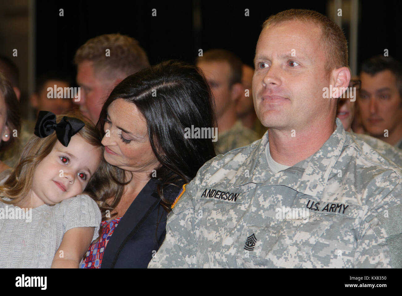 Command Sgt. Maj. Eric Anderson, of the Utah National Guard, was ...