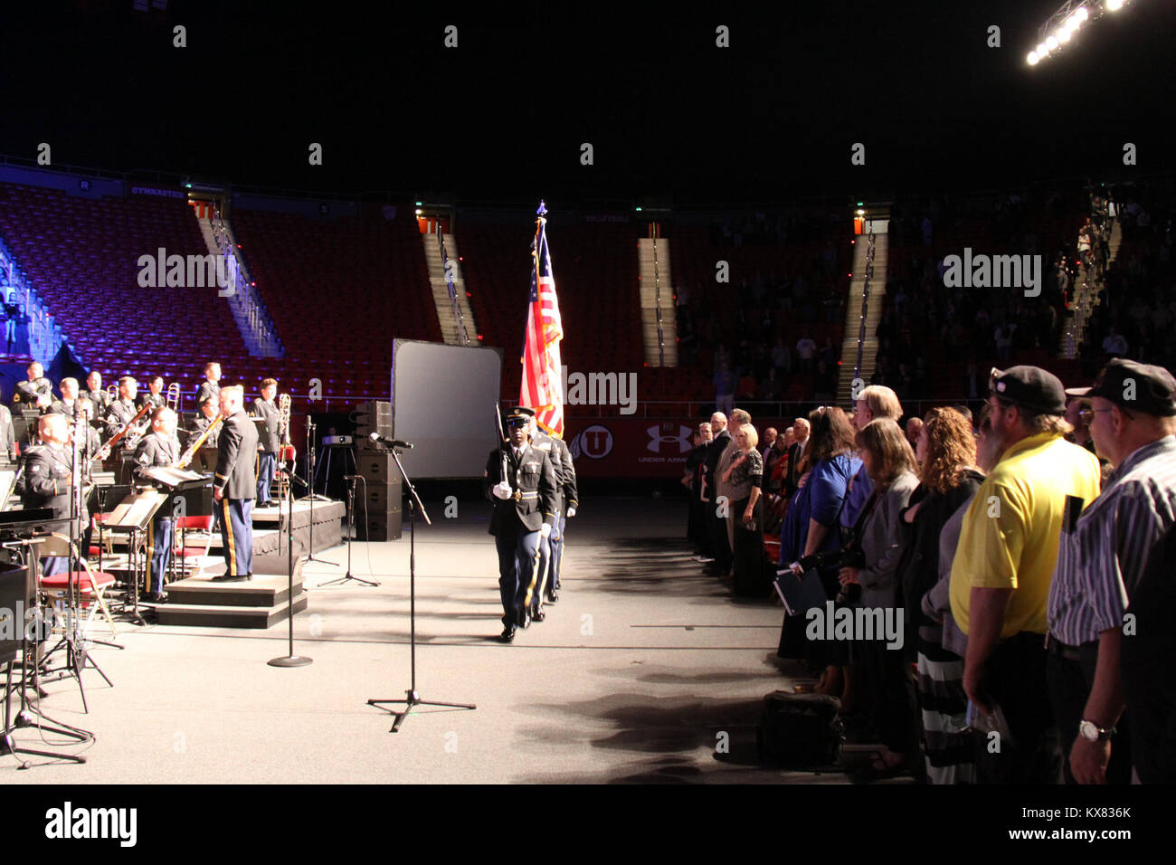 U.S. Army National Guard band and choir entertain at music concert ...