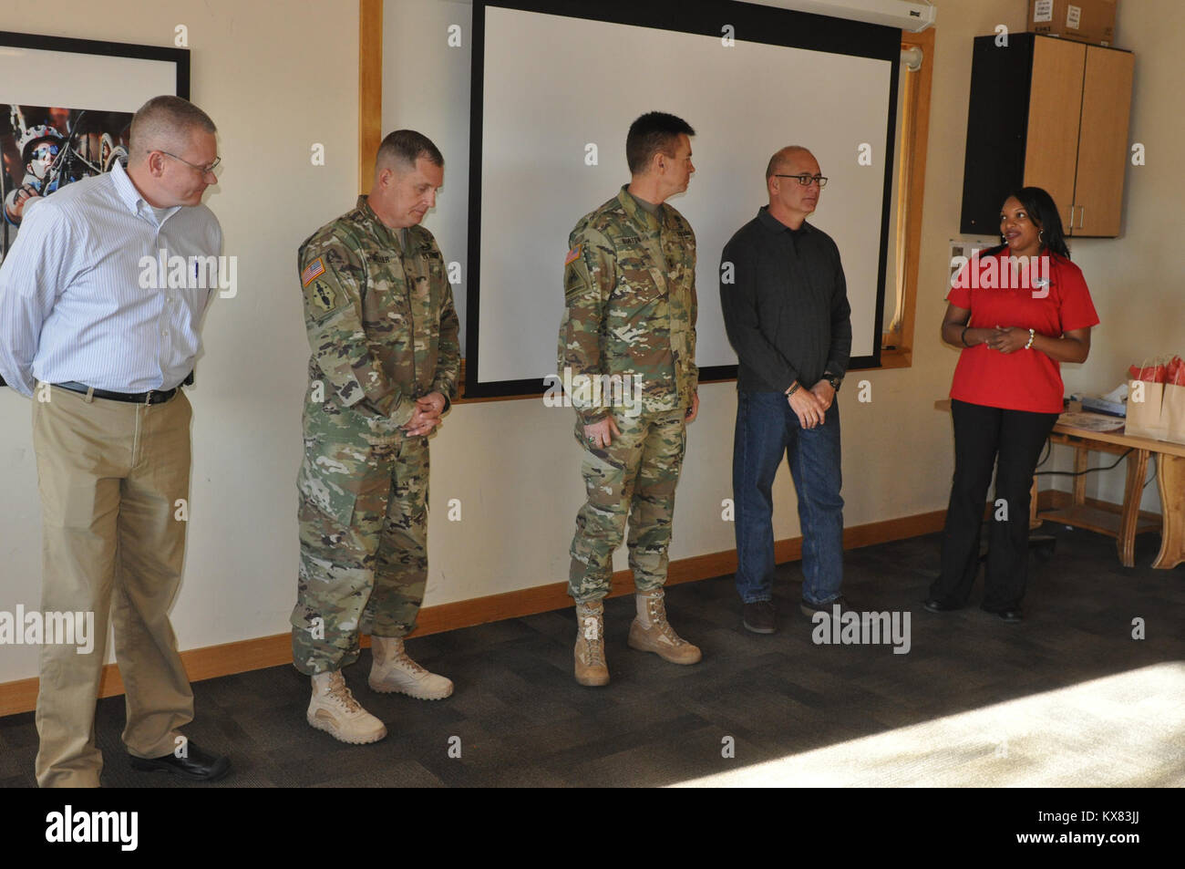 The Fort Carson Warrior Transition Battalion Command Team and Community ...