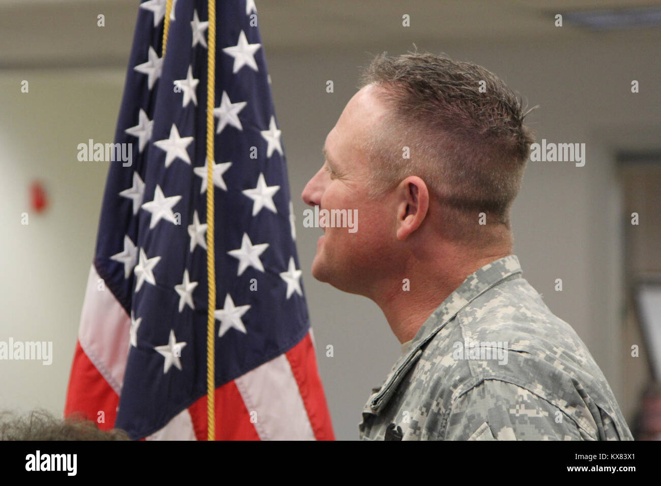 Master Sgt. Gray Hansen, from the 65th Field Artillery Brigade ...